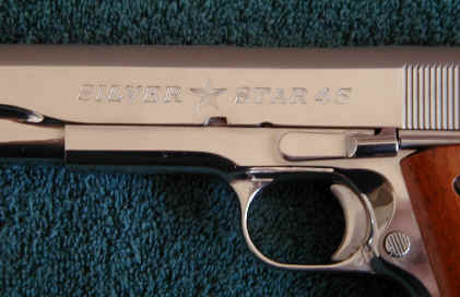 Colt Silver Star-Stainless Steel .45 Automatic- from CaliforniaBaskets.Com