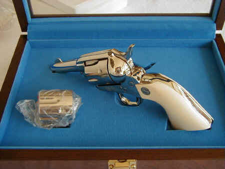Colt Single Action Army Sheriff's Revoler- from CaliforniaBaskets.Com